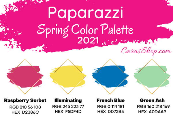 Paparazzi Spring/Summer Colors 2021