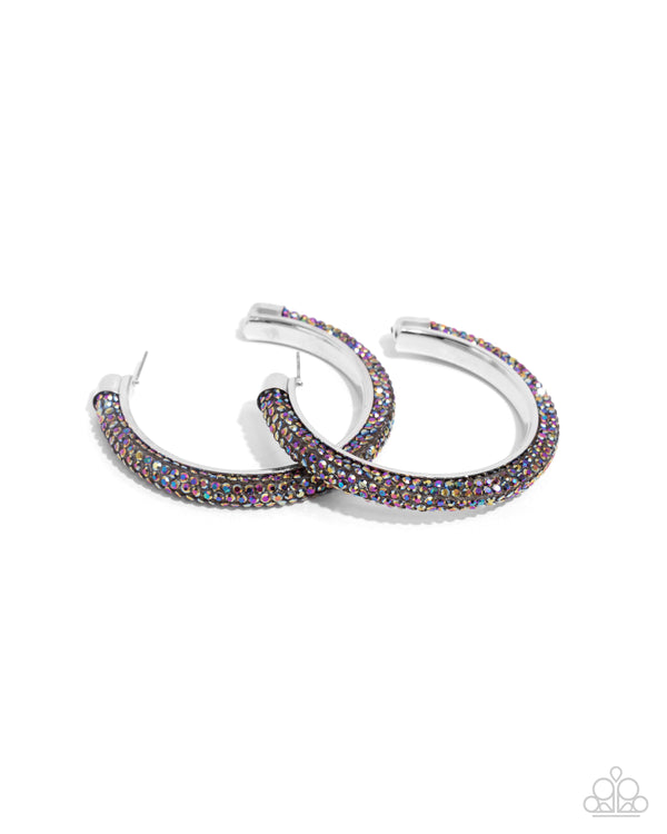 Paparazzi Chiseled Crescendo Multi Hoop Earrings | CarasShop