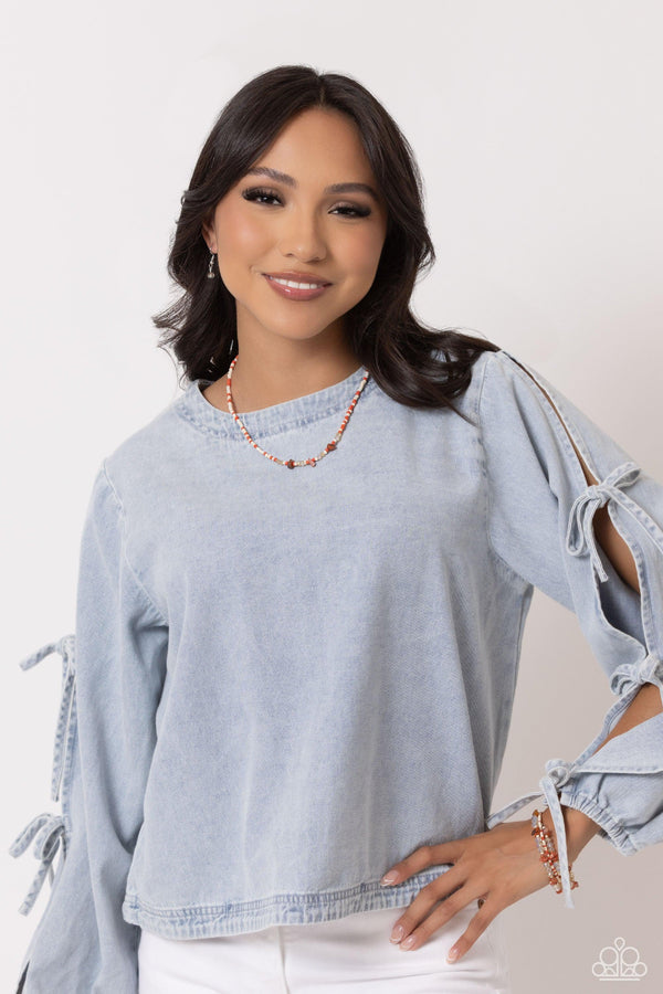 Paparazzi Notoriously Nuanced Orange Bracelet | CarasShop