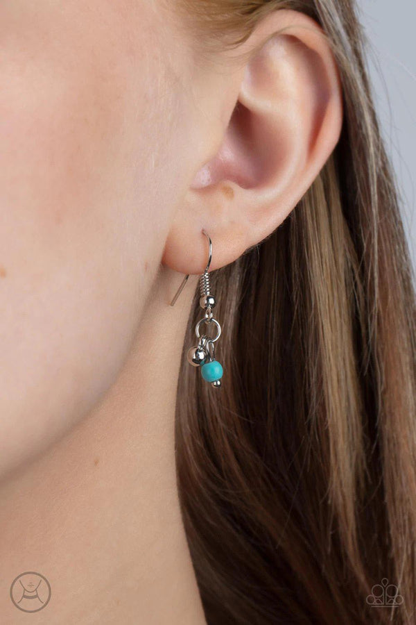 Paparazzi Sahara Social Turquoise Blue Choker | CarasShop