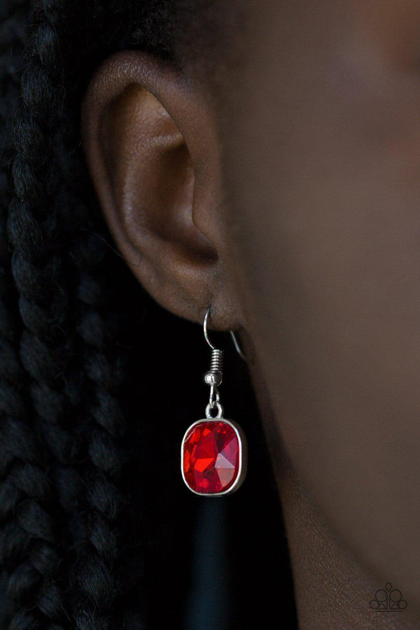 Paparazzi Dynamite Dazzle Red Necklace | CarasShop