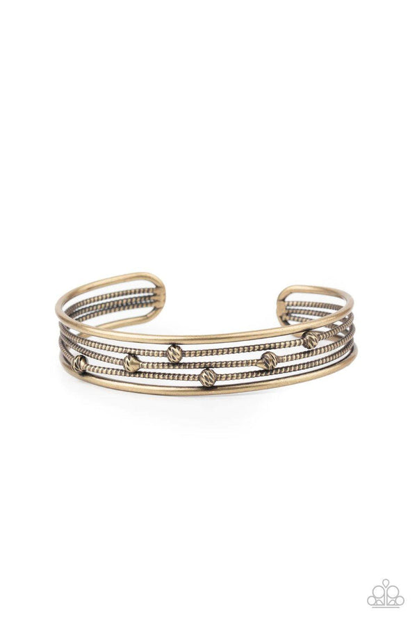 Paparazzi Extra Expressive Brass Bracelet | CarasShop