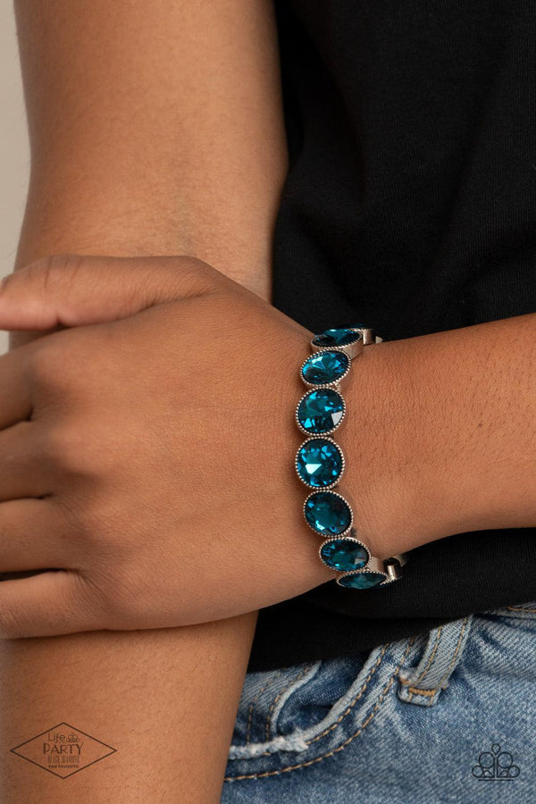 Paparazzi Number One Knockout Blue Bracelet | CarasShop