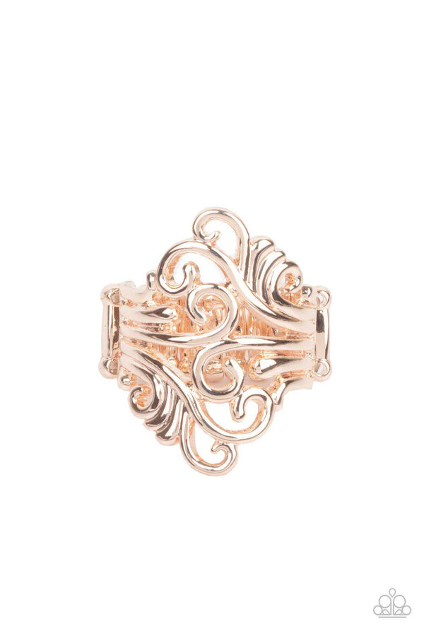 Paparazzi Voluptuous Vines Gold Ring | CarasShop